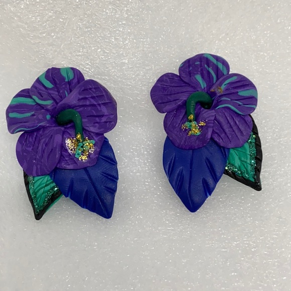 Jewelry | Vintage Violet Earrings | Poshmark